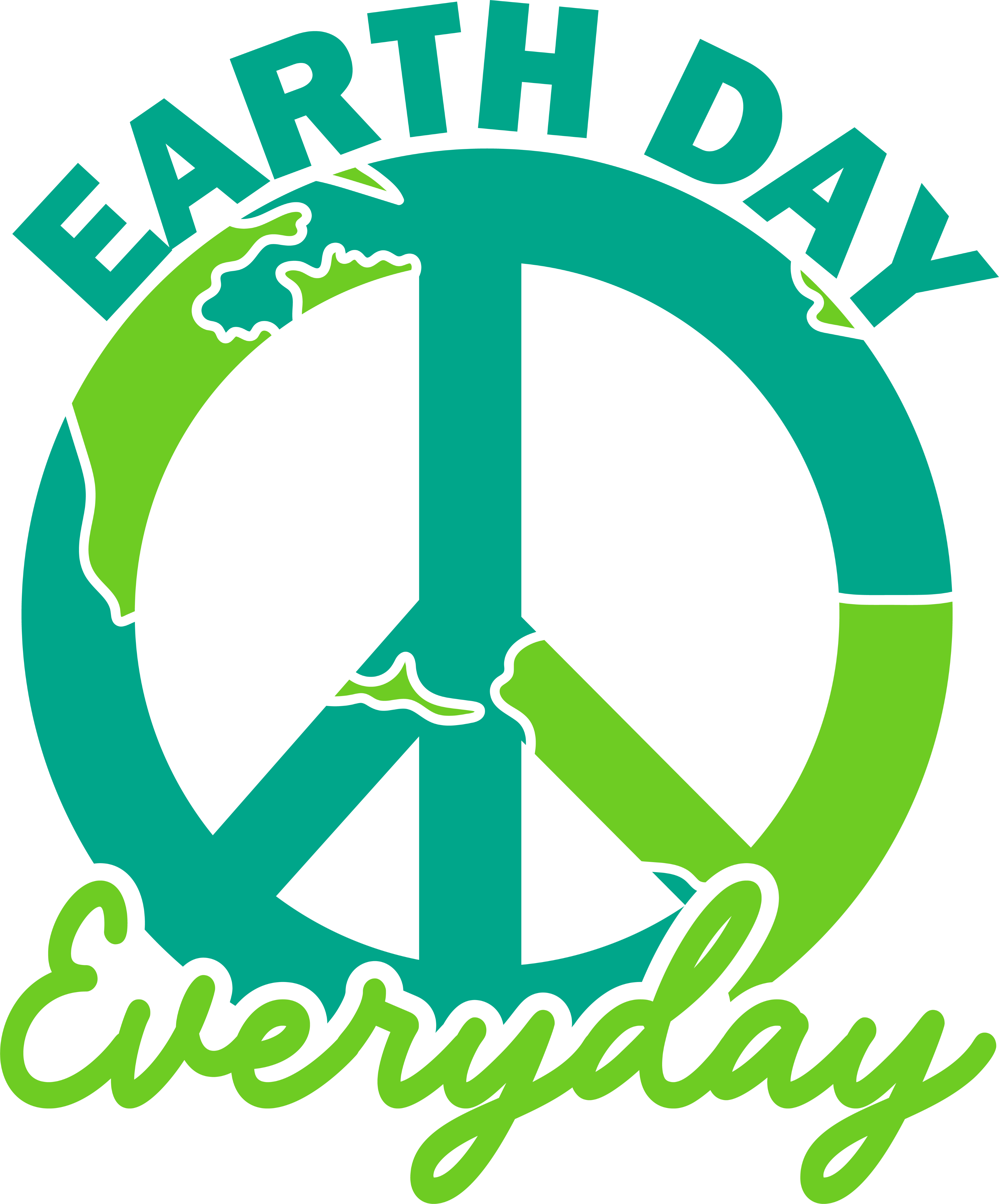 Earth Day Symbols Logos